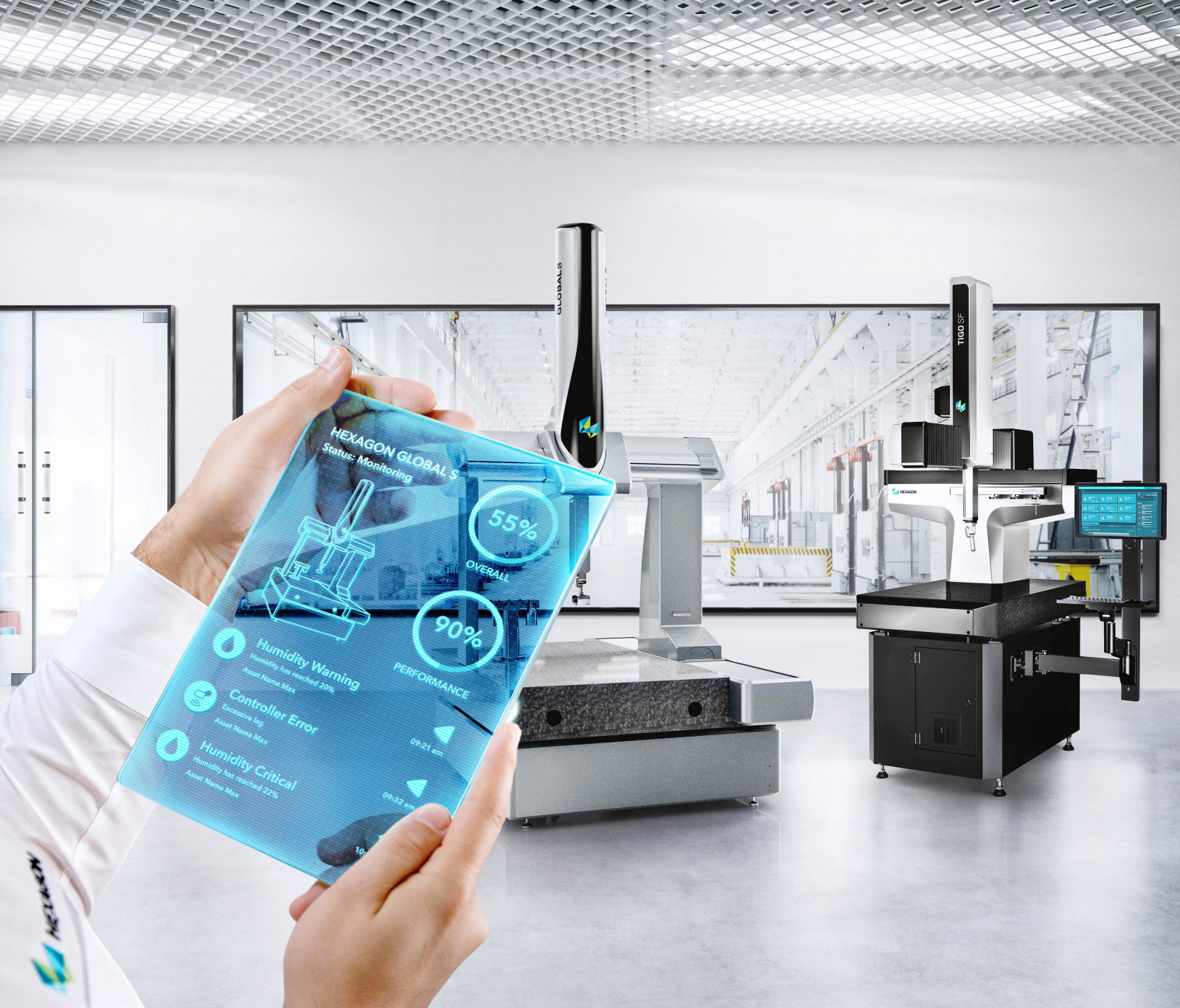 Made in the Midlands | Hexagon Metrology Backing Britain Booth